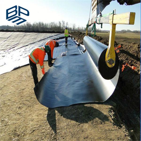 1.5mm hdpe geomembran bitumen sheet for landfill and mining - BPM ...
