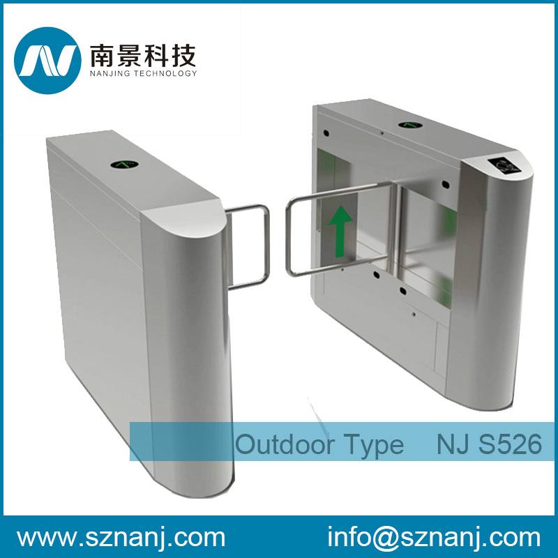 Fingerprint Access Control Bridge Swing Barrier for Outdoor Used - NJ ...