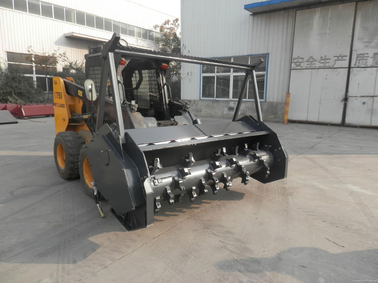 HCN brand new 0513 series forest mulcher for skid steer loader (China ...