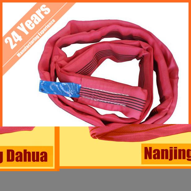 Hot Sale CE/GS 2 ton Polyester round Webbing Pipe Lifting Sling - round ...