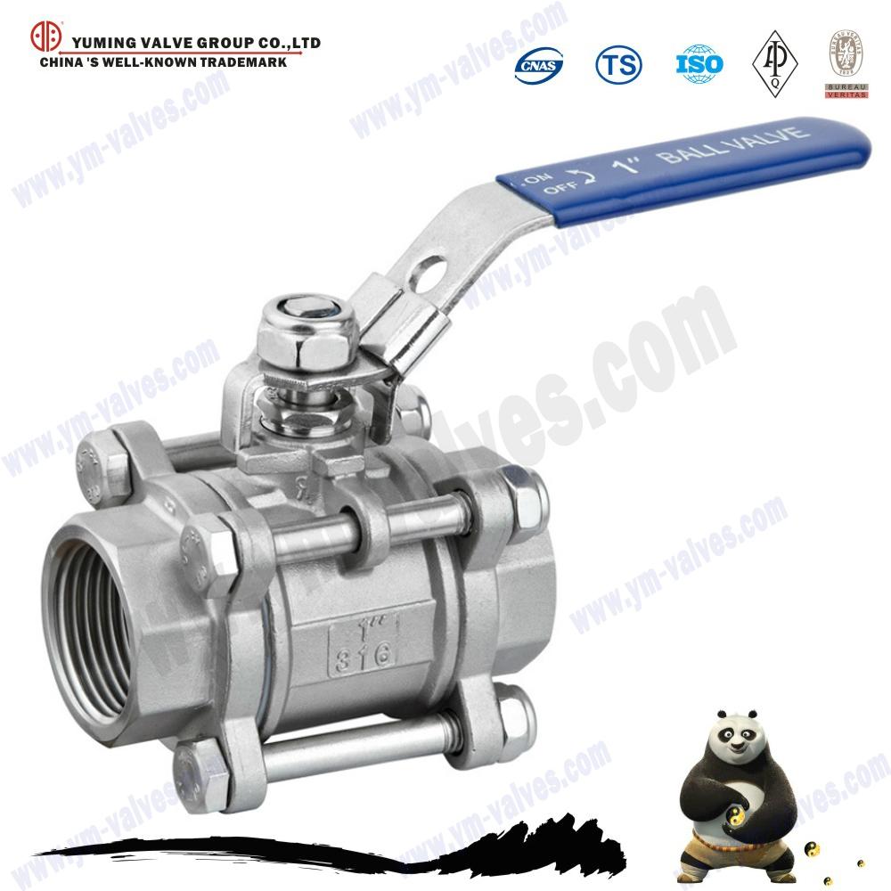 3-PC Threaded End ball valve - Q61 - Yuming (China Manufacturer ...