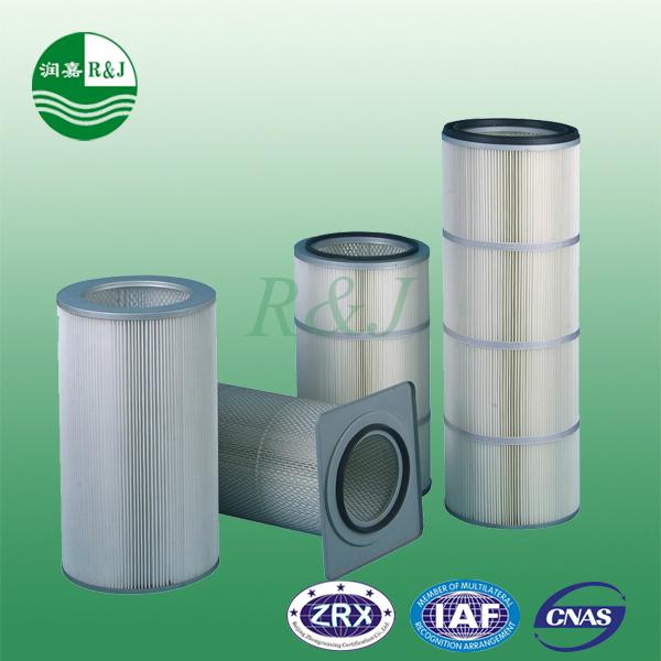 Polyester Air Filter Cartridge - PE air filter - Runjia (China ...