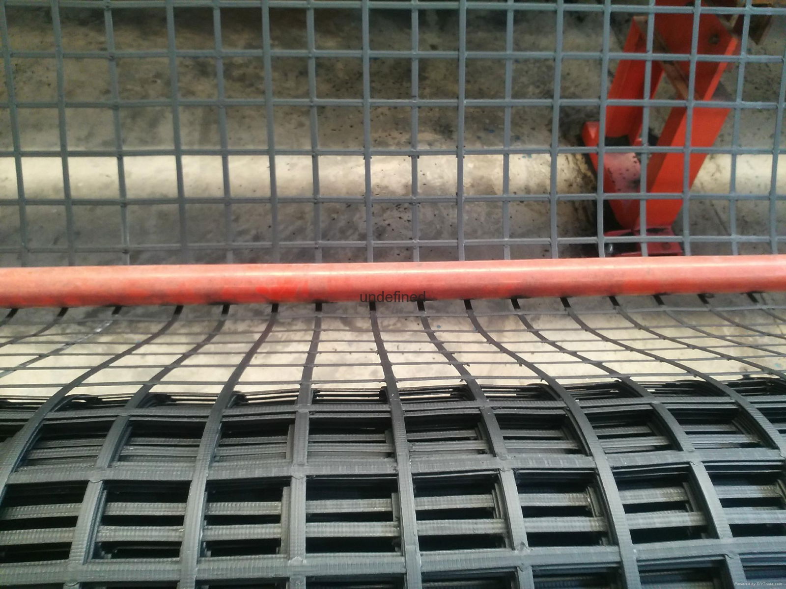 high tensile strength steel plastic composite geogrid - TGSG60 TGSG100 ...