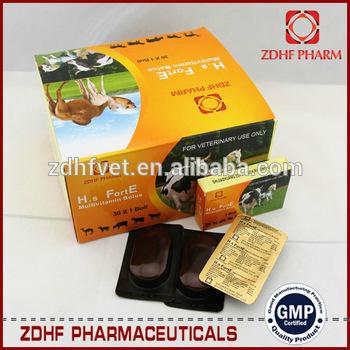 veterinary nutrition supplement vitamin bolus for cattle - vet medicine ...