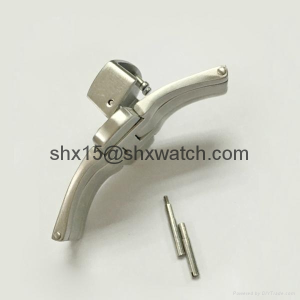 Metal stainless steel butterfly watch buckle 26mm - SHX-B01 - SHX ...