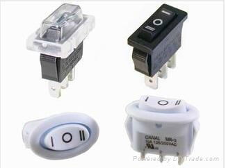 waterproof sealed ULTRA SMALL MINI SQUARE OR OVAL BODY ROCKER SWITCHES ...