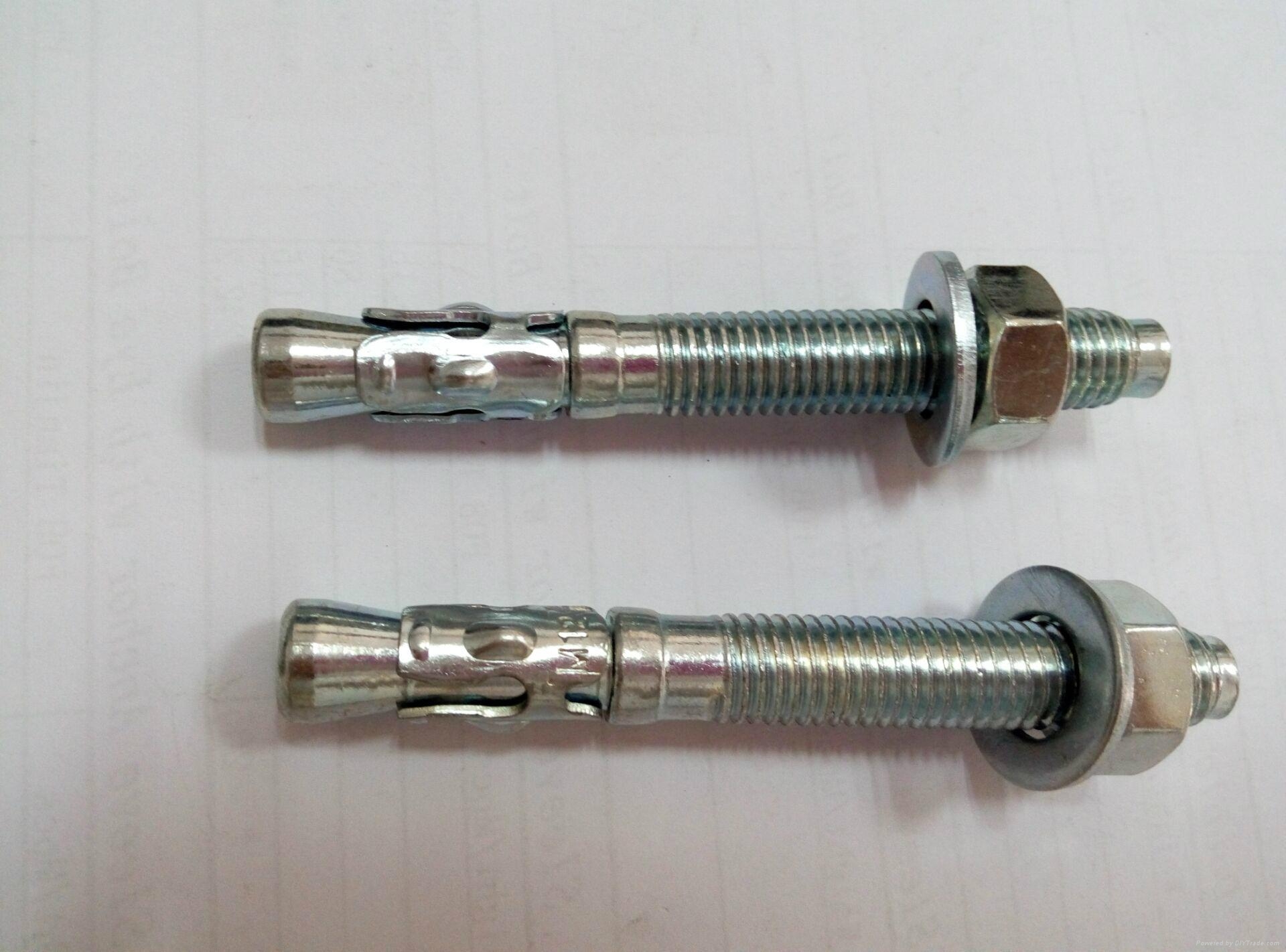 ZINC PLATED WEDGE ANCHOR THRU BOLT - 0916 - FUAO (China Manufacturer ...