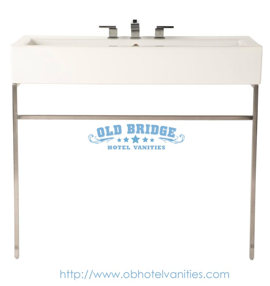 High quality Metal vanity base with steel legs - OLD BRIDGE (China ...