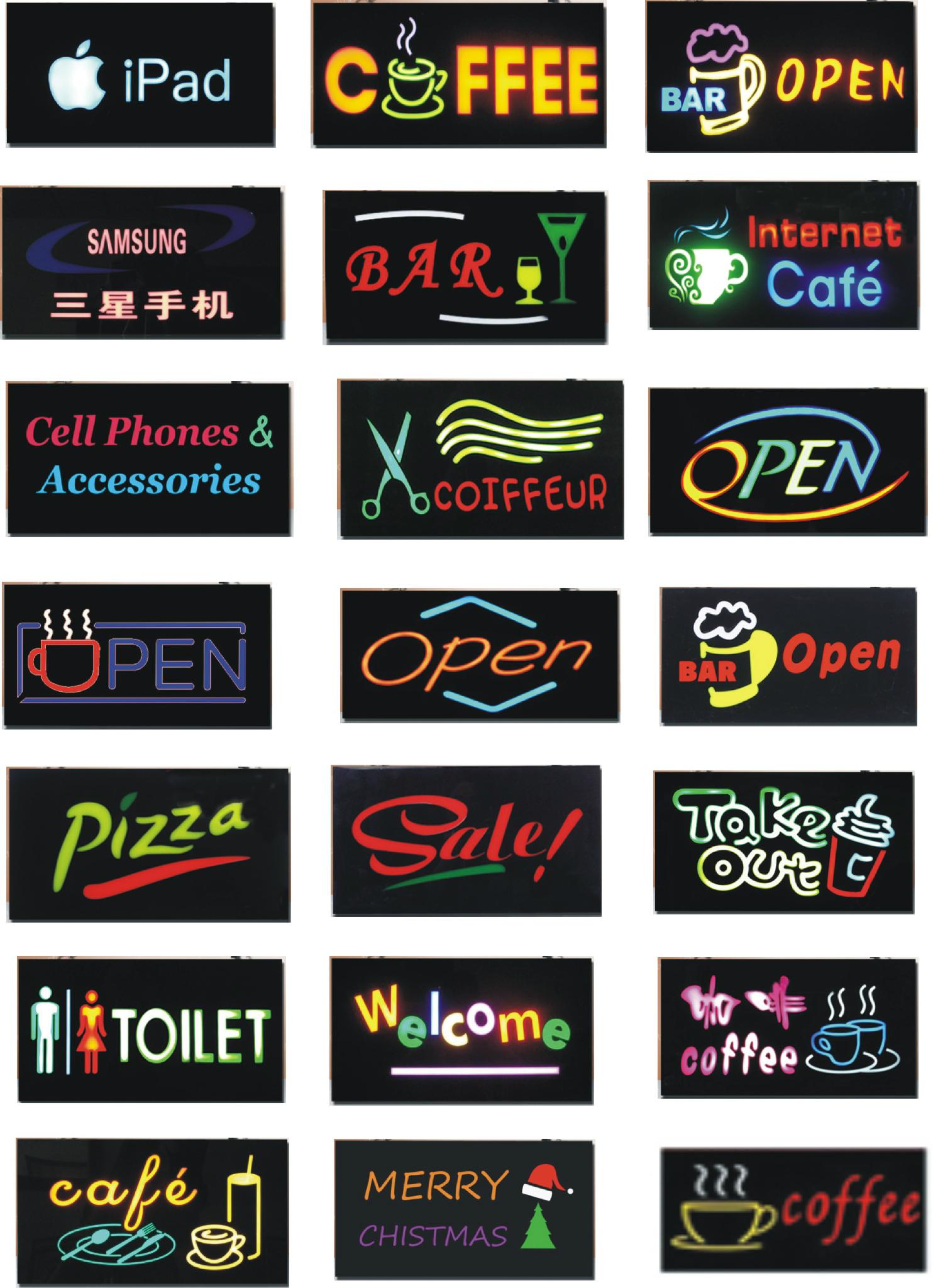 LED open sign - open 1 (China Manufacturer) - Lantern Advertising ...