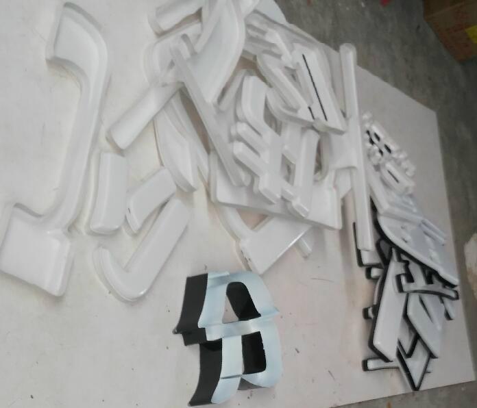 vacuum forming acrylic 3D letter - cl03 - RHB (China Manufacturer ...