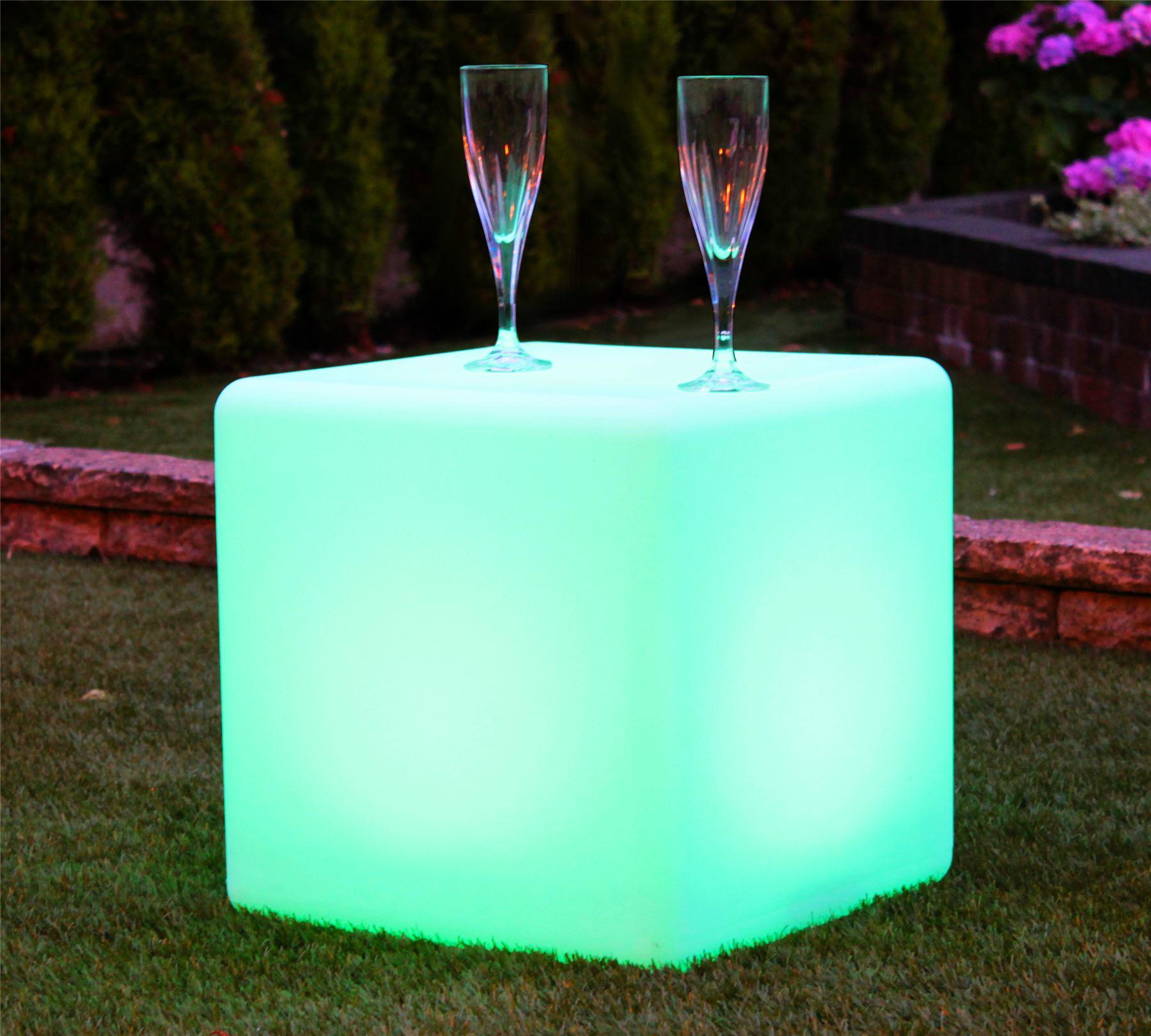 Waterproof Outdoor LED Cube Stool led chair - wadelights (China ...