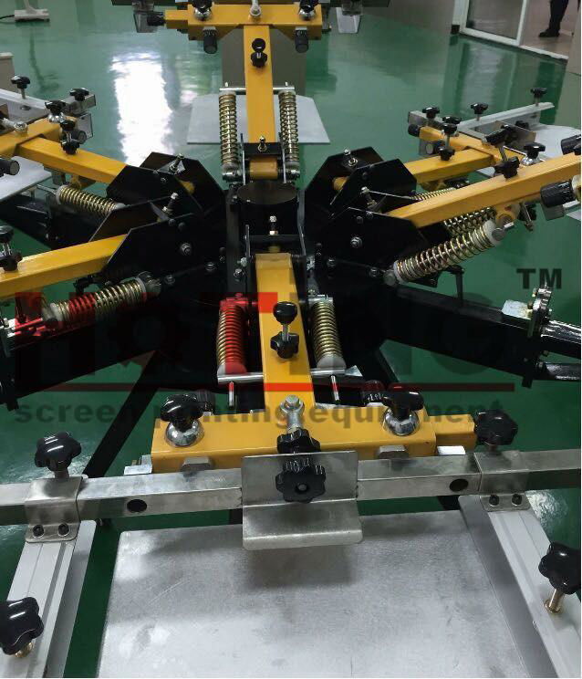 Manual carousel screen printing machine - HT-6C6S - Hoting (China ...