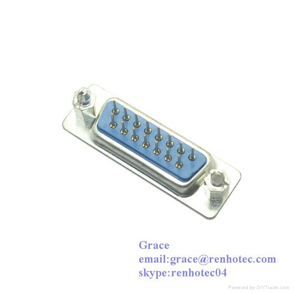 15PIN FEMALE D-SUB CONNECTOR - RHT-681 - Renhotec (China Manufacturer ...