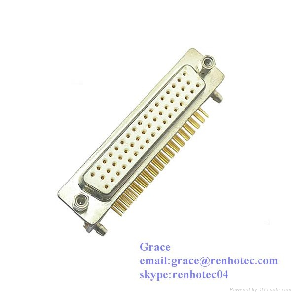 90 degree pcb mount d-sub connector factory wholesale price - RHT-681 ...