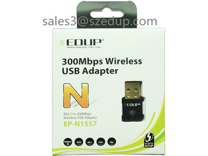 300mbps wireless adapter realtek8192Cu NANO wifi dongle - EP-N1557 - EDUP (China Manufacturer ...