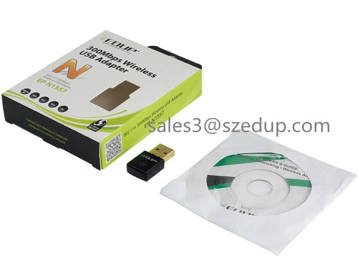 300mbps wireless adapter realtek8192Cu NANO wifi dongle - EP-N1557 - EDUP (China Manufacturer ...
