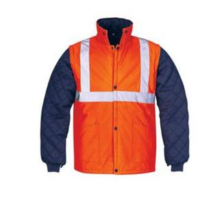 Men high vis waterproof reflective safety jacket - 2015HVJ05 (China ...