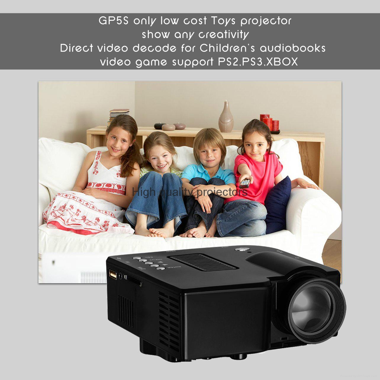 simplebeamer GP5S LED Portable Children's toys Projector (China ...