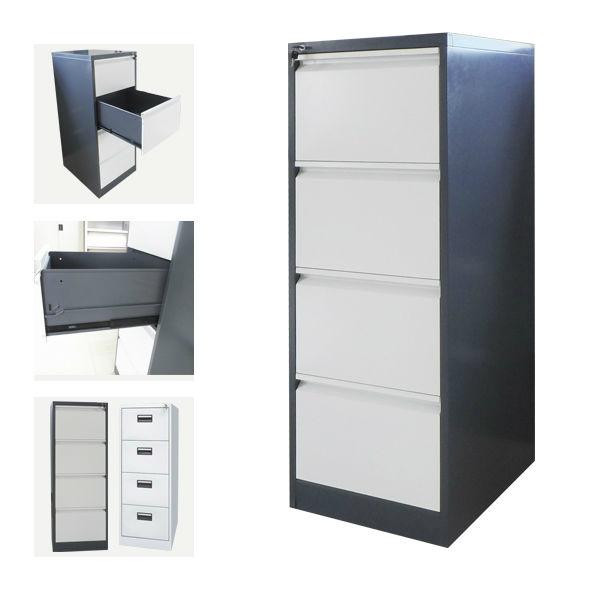 Custom vertical 4 drawers stainless steel cabinet metal drawer cabinet ...