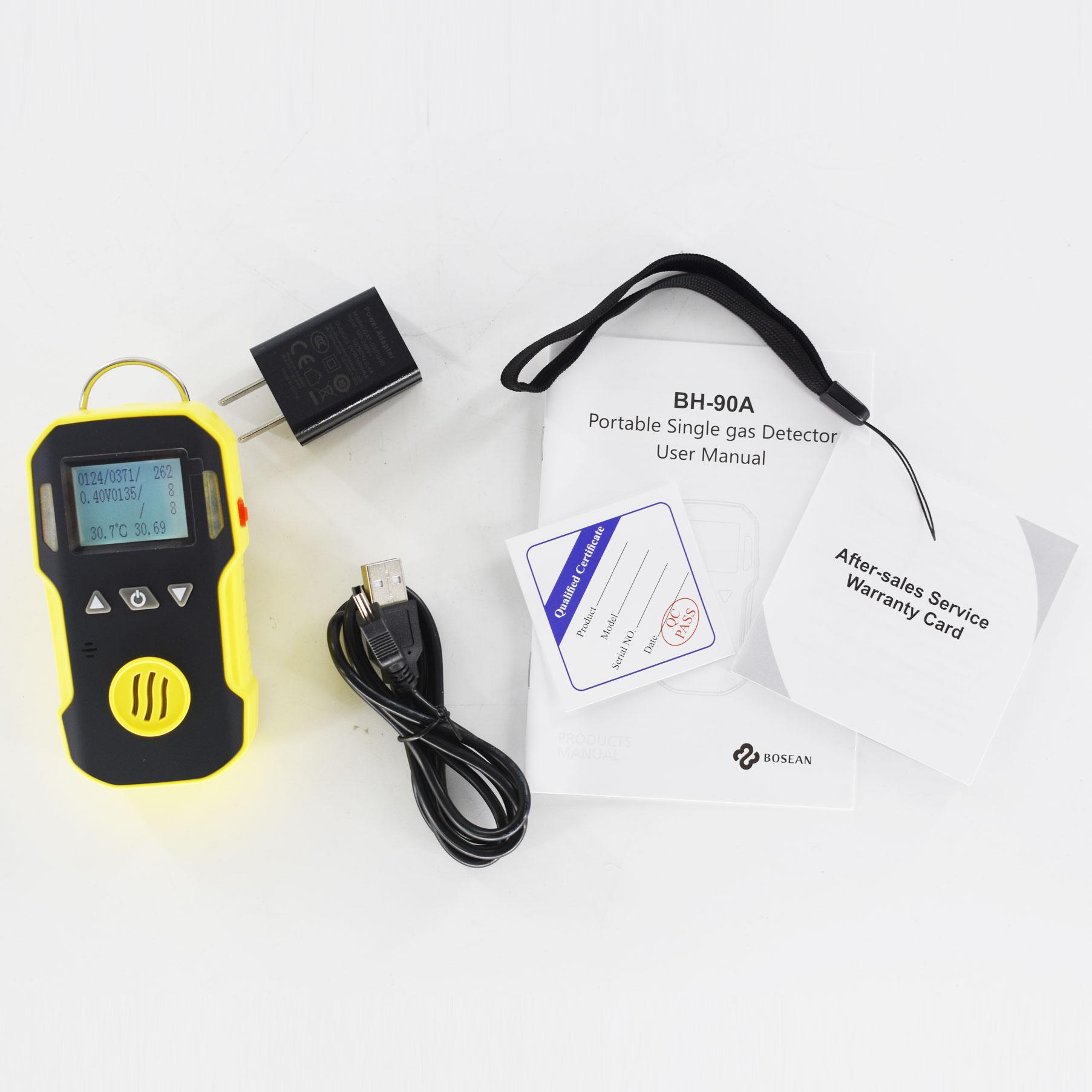 BH-90A Profession C2H4 Gas Detector Digital ethylene Gas leak detector ...