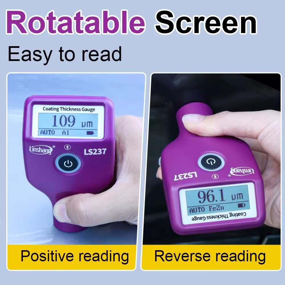 LS237 Car Paint Check Film Thickness Tester Paint Coating Thickness ...