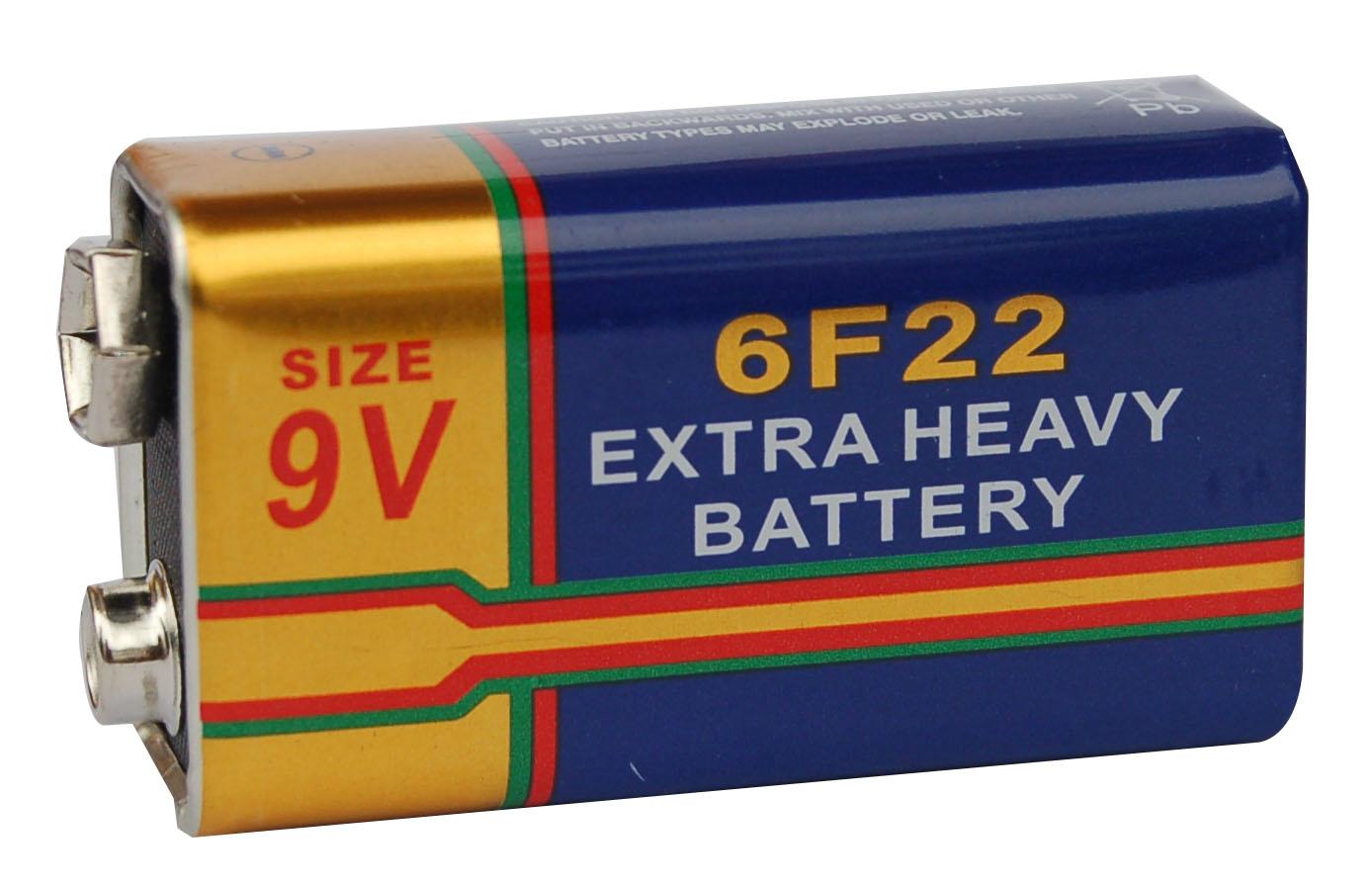 Extra Long Life super heavy duty battery 6F22 9V - NBCELL (China ...