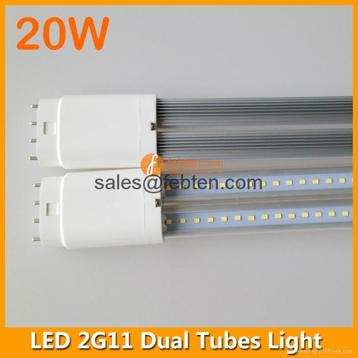 20W LED 2G11 Dual Tubes Light 542mm 4pins - F-D2G11-20W-542 - Febten ...