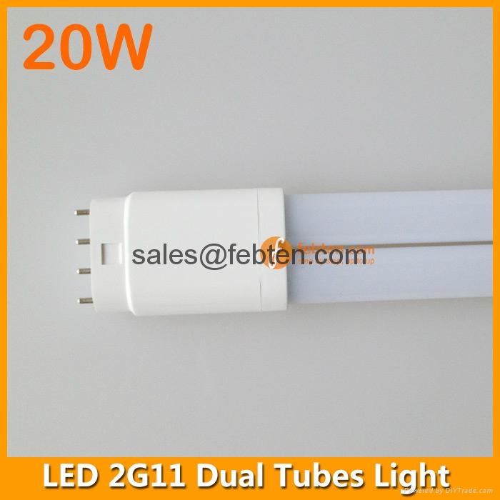 20W LED 2G11 Dual Tubes Light 542mm 4pins - F-D2G11-20W-542 - Febten ...
