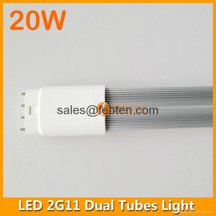 20W LED 2G11 Dual Tubes Light 542mm 4pins - F-D2G11-20W-542 - Febten ...
