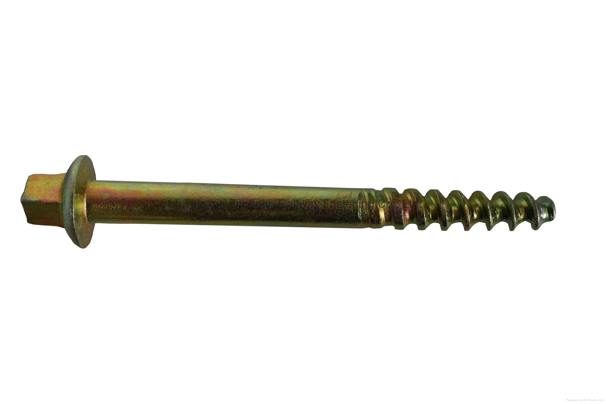 Screw spikes used in tie plates - ZBRF-016 - ZBRF (China Manufacturer ...