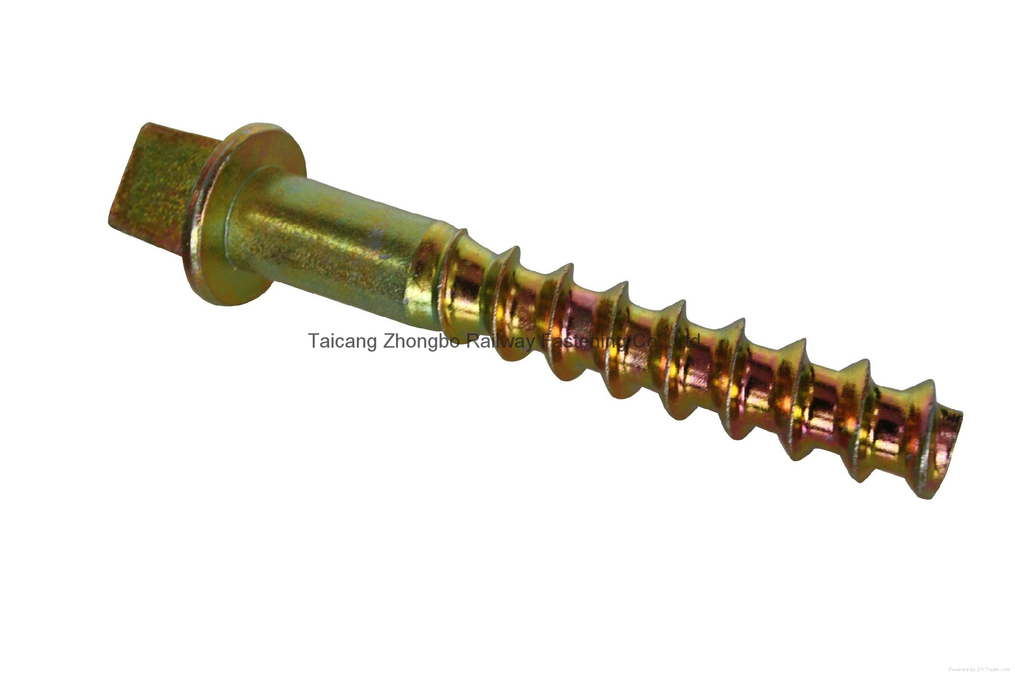 Screw spikes used in tie plates - ZBRF-016 - ZBRF (China Manufacturer ...