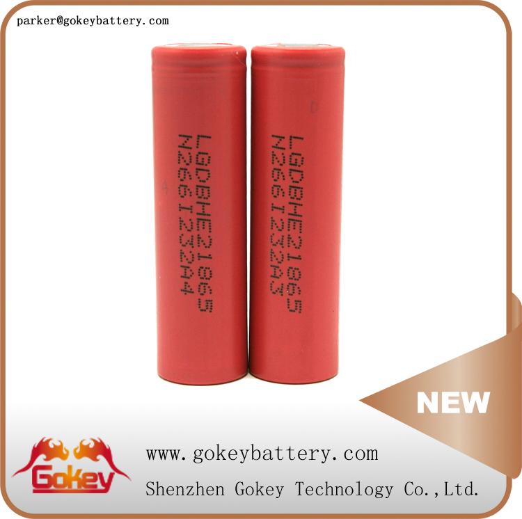 LG HE2 2500MAH 3.7V 20A LI-ION BEST 18650 BATTERY - LGDBHE21865 (China ...