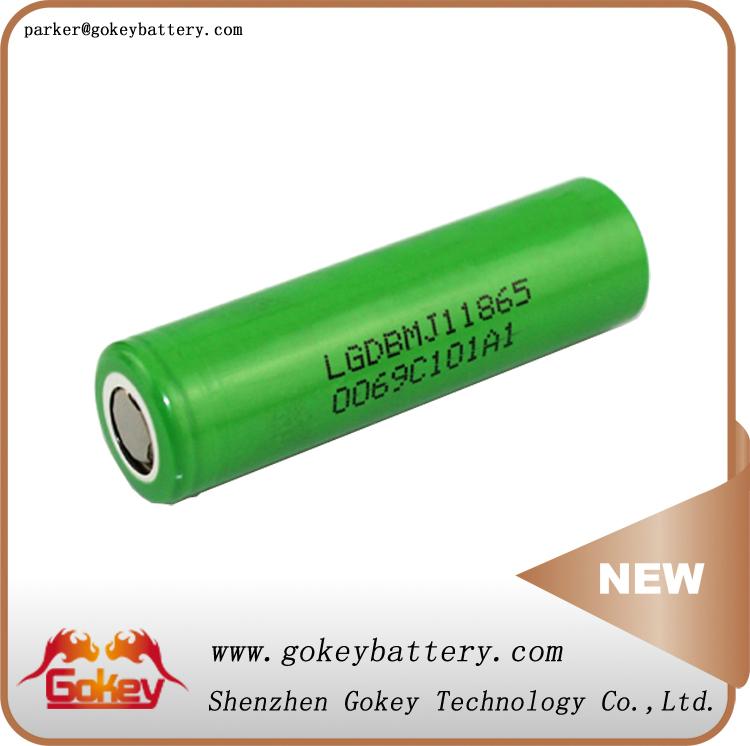 LG MJ1 3500MAH 18650 3.7V 10A IMR 18650 BATTERY - LGDBMJ11865 (China ...