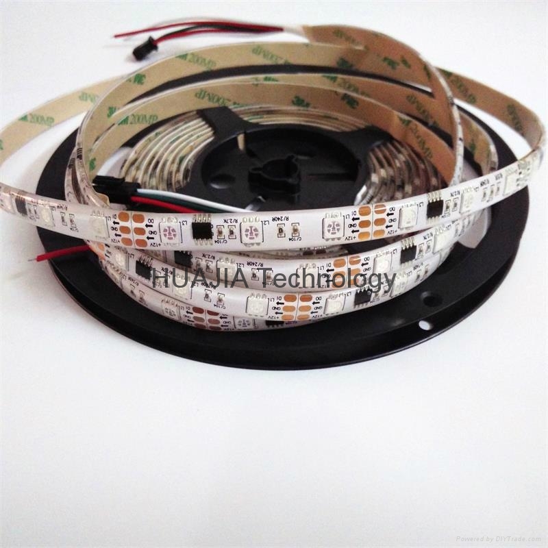 WS2811 Led Strip 48 led/m Addressable 5050SMD DC12v WS2811 Rgb Led ...