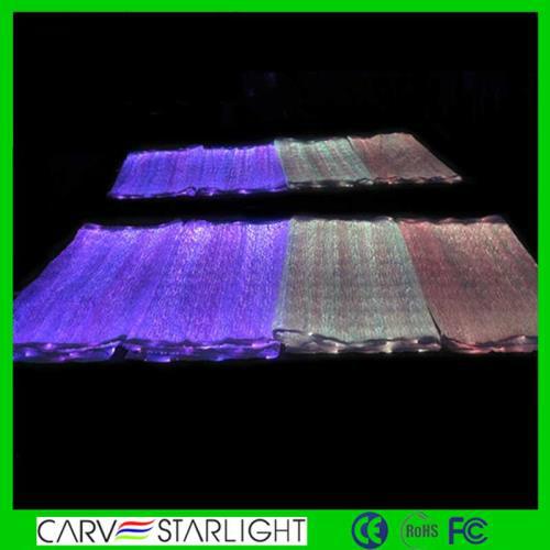 The luminous fiber optic light up LED cloth fabric textile - YQ-100 ...