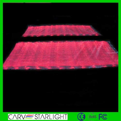 The luminous fiber optic light up LED cloth fabric textile - YQ-100 ...