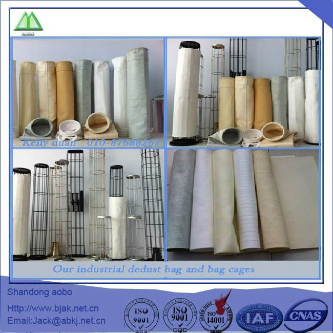 PE/PP/PTFE/PPS/P84/FIBERGLASS filter bag for industry dedust - AOBO ...