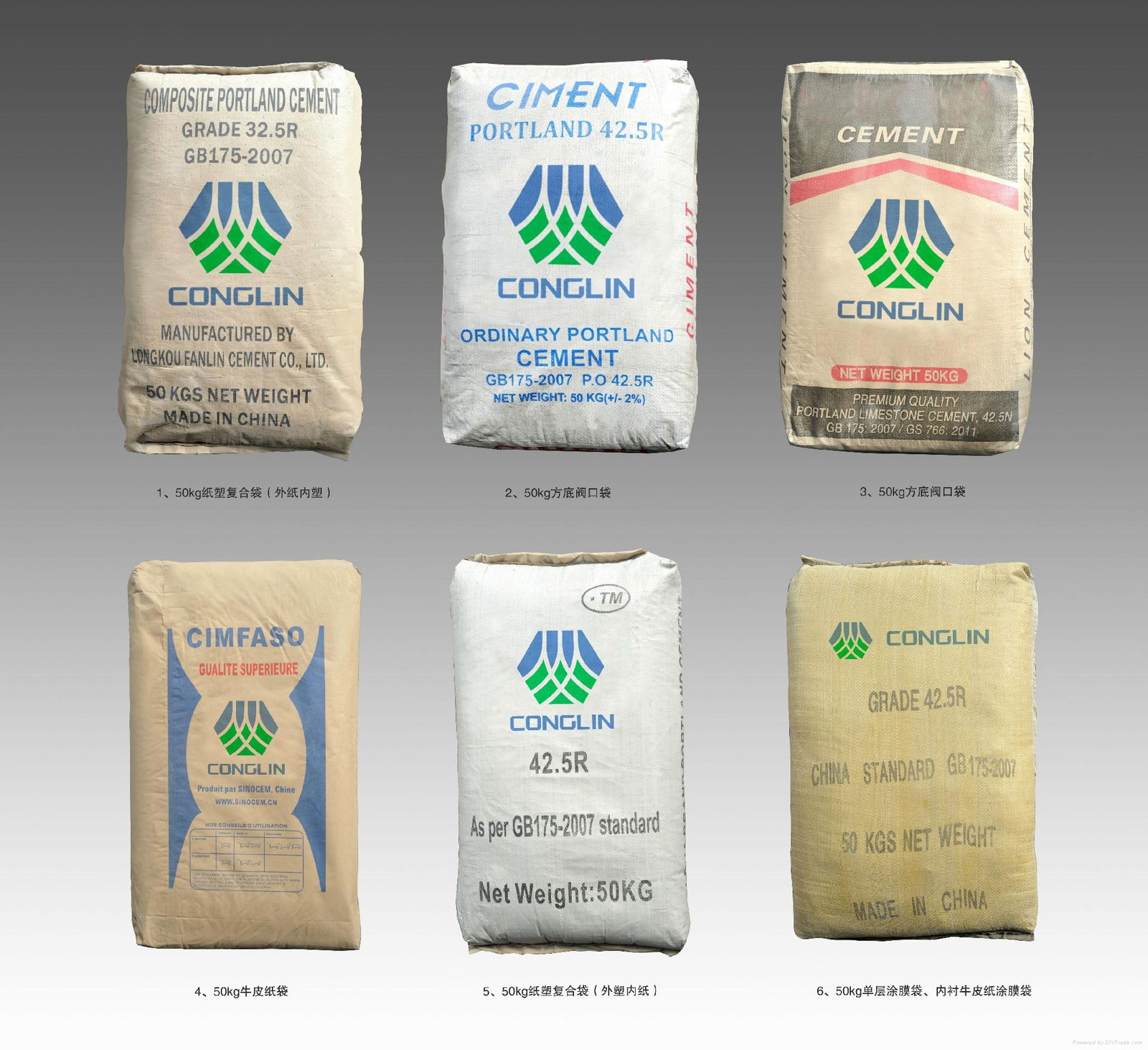 Ordinary Portland Cement P.O42.5/42.5R - Fanlin Cement (China Manufacturer) - Cement & Precast ...