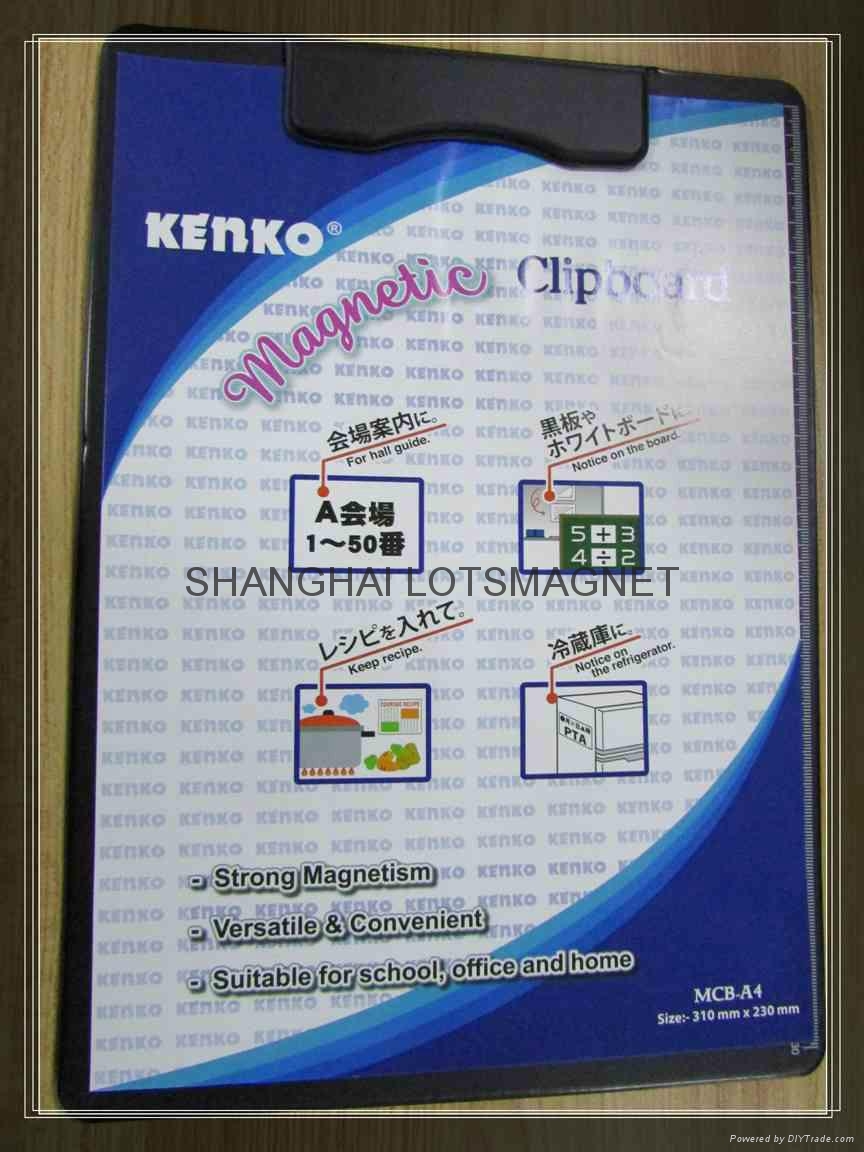 easy to use, magnet clip board, magnetic folder write board - MG-3505 ...