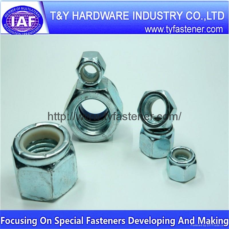 carbon steel nylon insert lock nut - M4-M36 - TY (China Trading Company ...