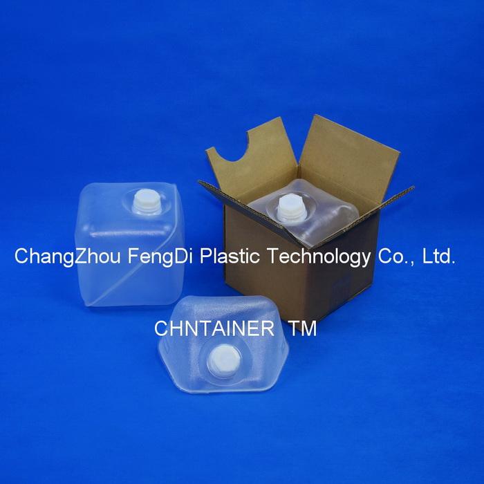 5Liters 1.25gallon collapsible LDPE cubitainer - China - Manufacturer