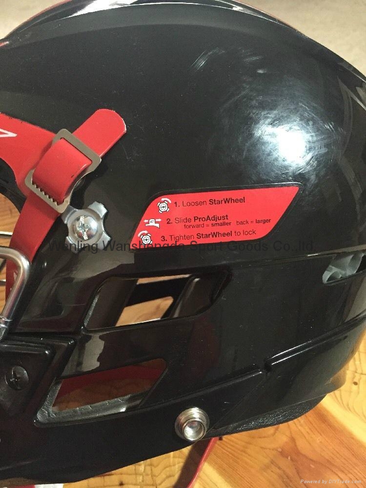 Cascade Pro 7 Seven Lacrosse Helmet NEW Black Red (China Manufacturer ...