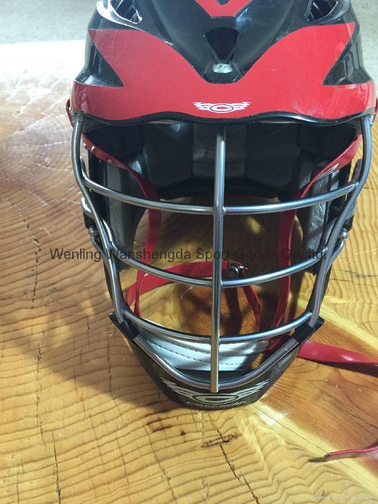 Cascade Pro 7 Seven Lacrosse Helmet NEW Black Red (China Manufacturer ...