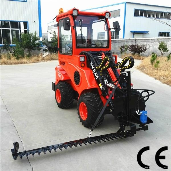 4WD mini loader DY840 articulated front end loader - TAIAN (China ...