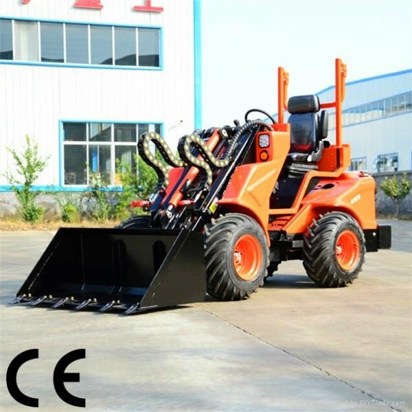 4WD mini loader DY840 articulated front end loader - TAIAN (China ...
