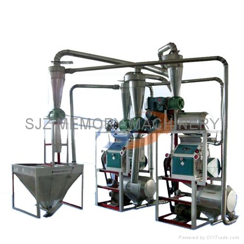 10mt wheat flour grinding machine - 6FTS-10 - Memory (China ...