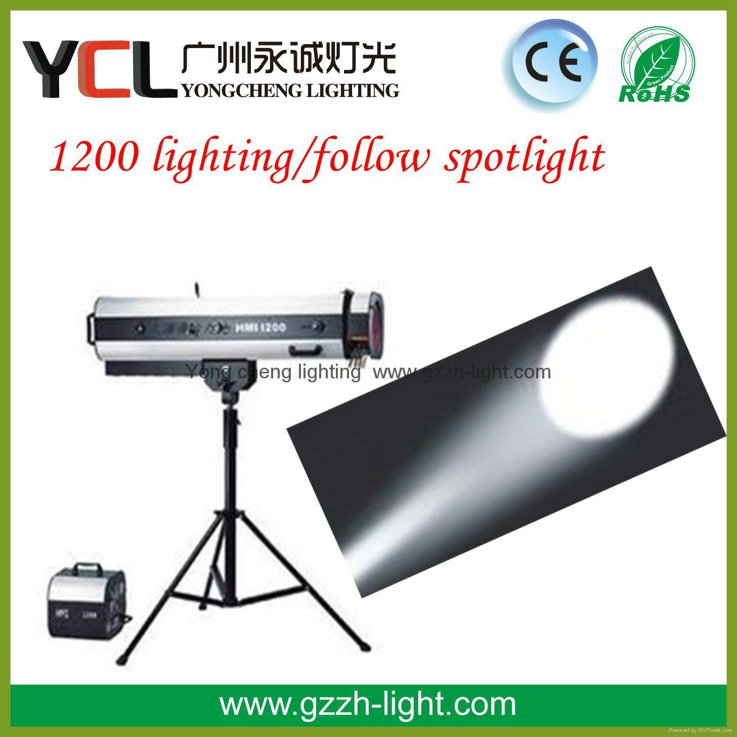 follow spot 1200 lighting/follow spotlight - YC-77 - Yongcheng light ...