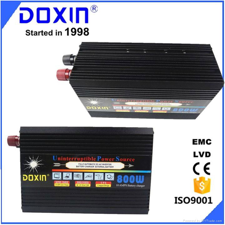 DOXIN DC AC Single output type 12v 220v 800w modified sine wave power ...