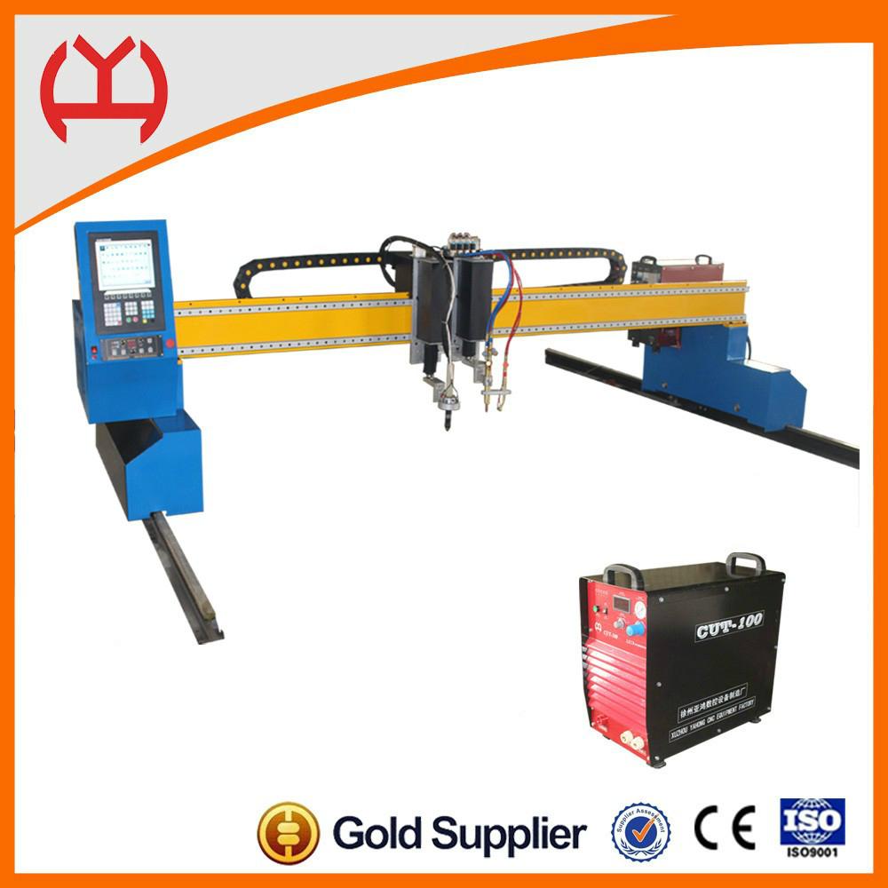 Big gantry cnc flame gas cutting machine - YH40120 - Yahong (China ...