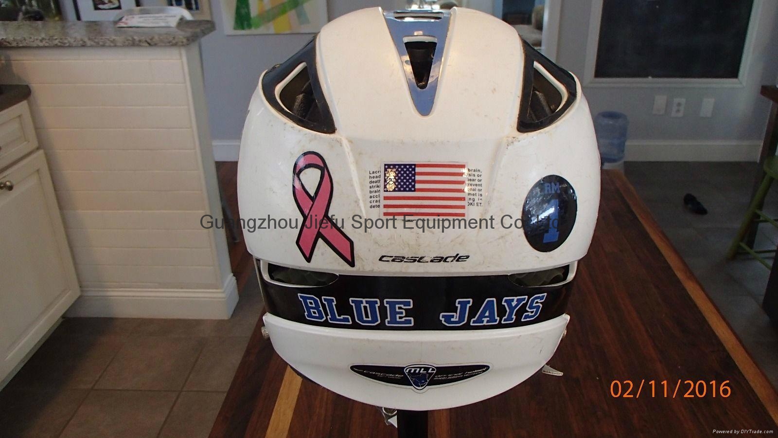 Hopkins Blue Jays Cascade Pro 7 Lacrosse Helmet (China Manufacturer ...